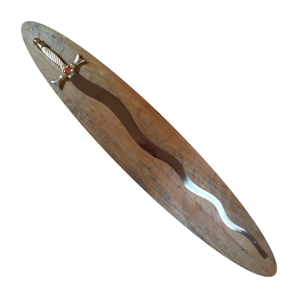 Espada flamígera simples – Alfaias LOJA 3 PONTOS